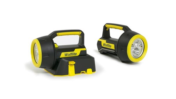 WOLF XT50 Ex sone 1 oppladbar LED-lykt ( inkl. lader)