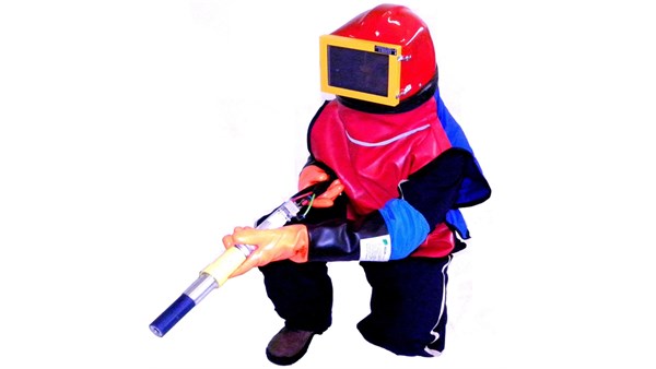 GRANIT/SINEW BLASTING HELMET